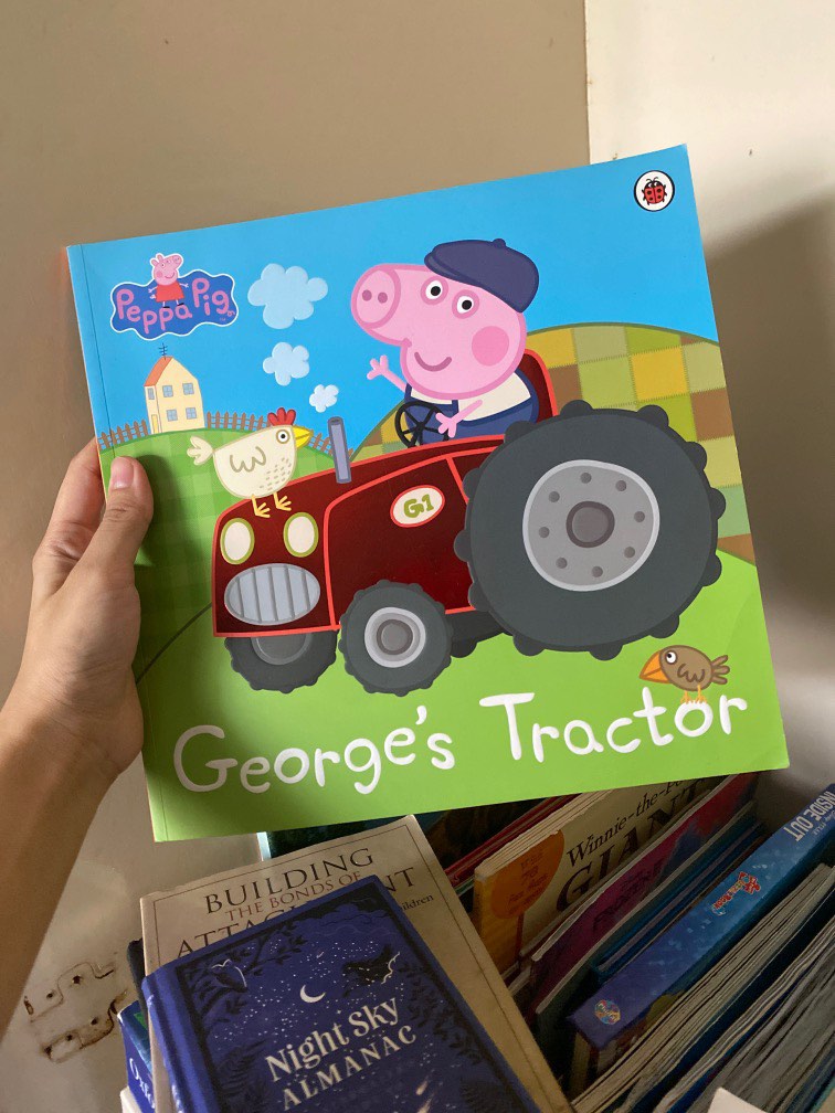 Peppa Pig George's Tractor Like New, Hobbies & Toys, Books & Magazines ...