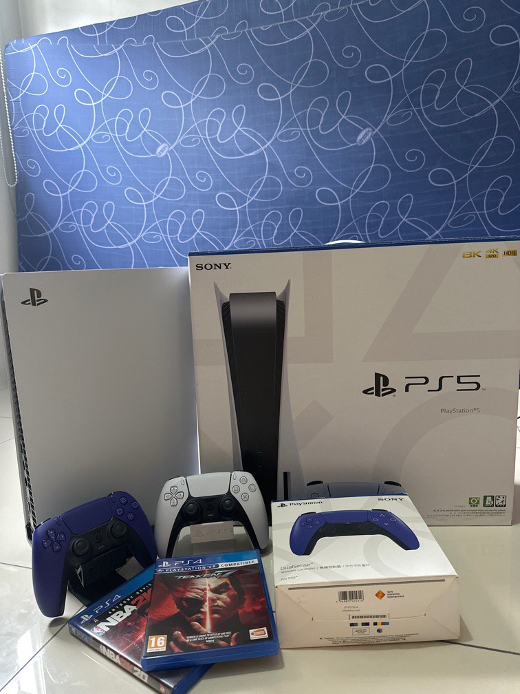 Playstation 5 Disc and Digital edition with warranty, Video Gaming ...
