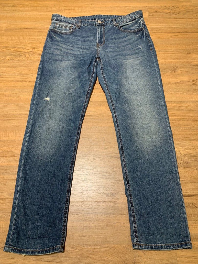 POLHAM Vintage Slim Fit Jeans (100% Authentic From Korea), Men's ...