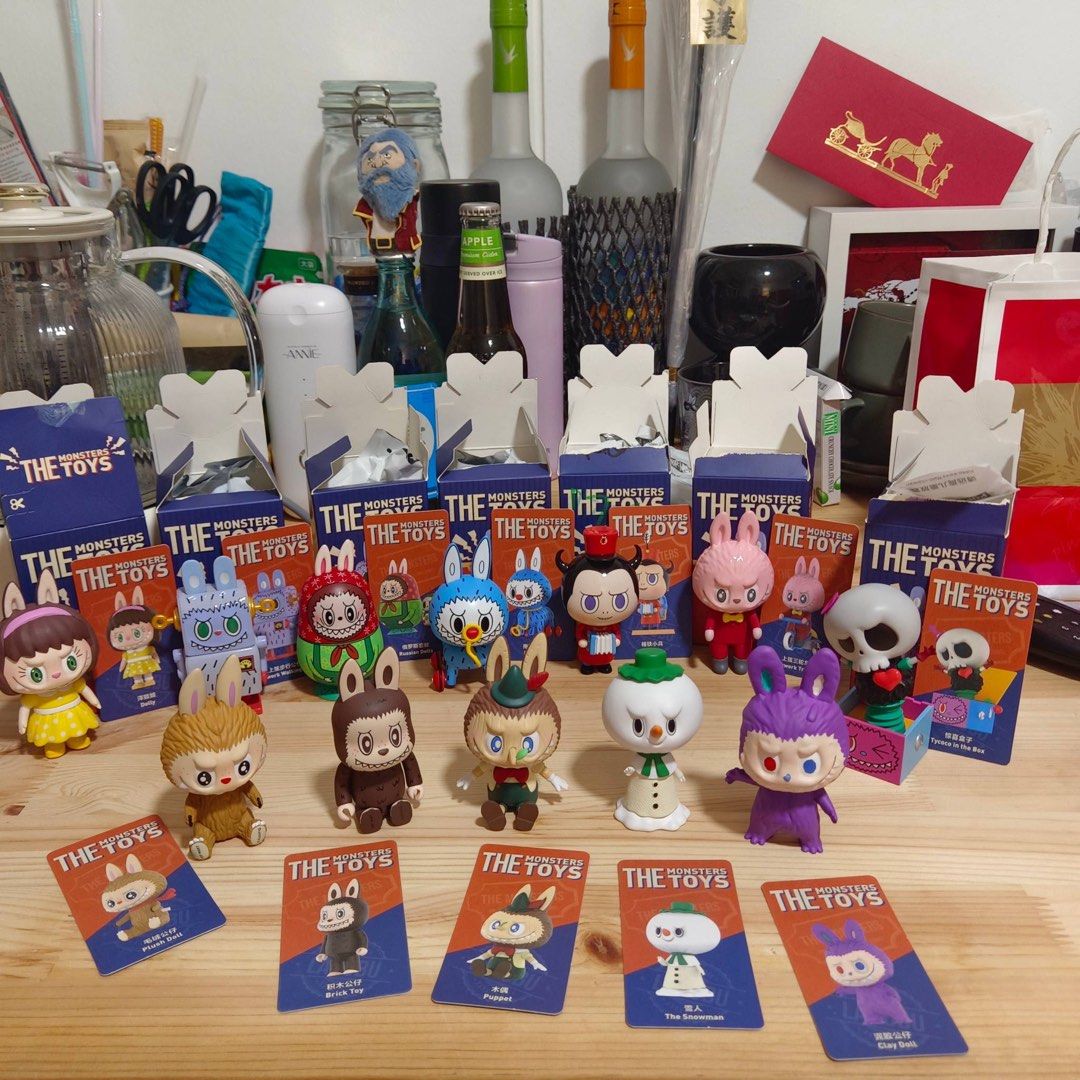 POP Mart Labubu The Little Monsters Full Set 12 Pieces, Hobbies & Toys ...
