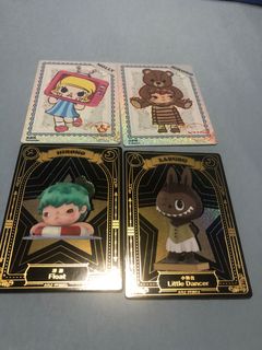 2x Popmart Collection Cards (with Soft Protector), Hobbies & Toys ...