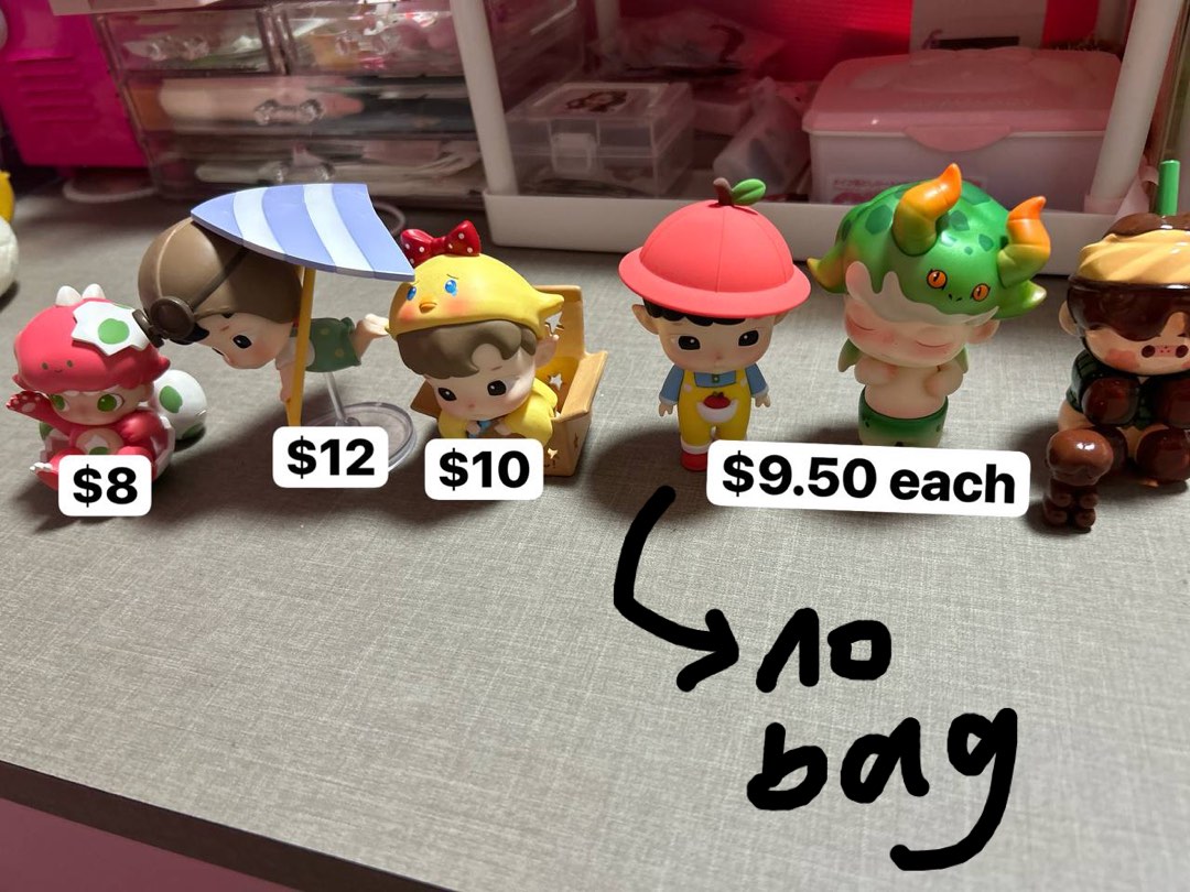 popmart assorted figurine, Hobbies & Toys, Memorabilia & Collectibles ...