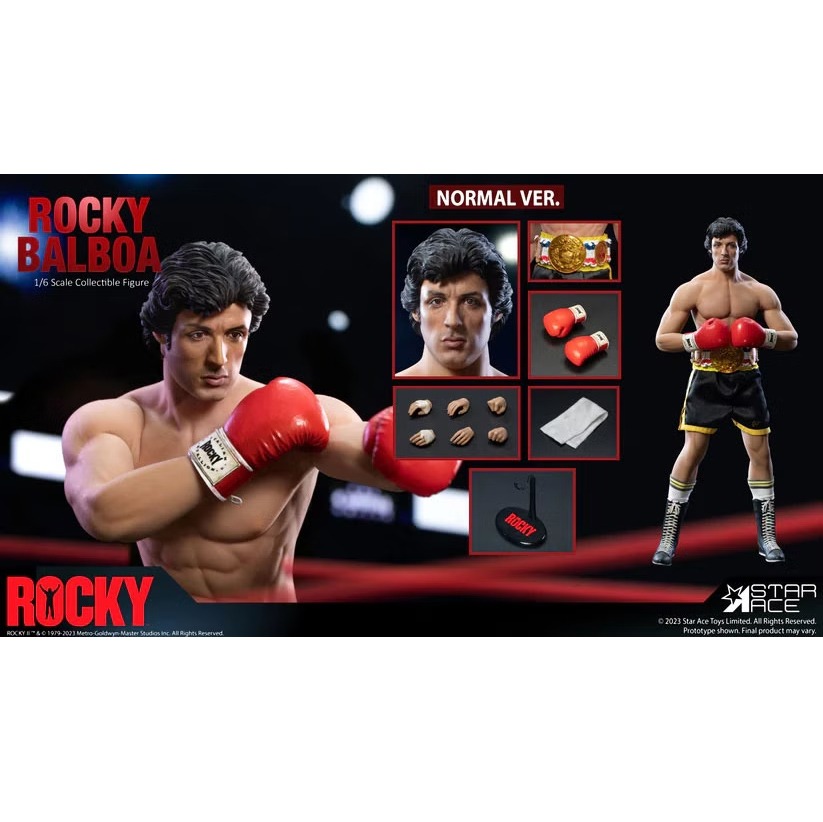 SA0133 - Rocky II (1979) - Rocky Balboa in Boxing Attire (Regular ...