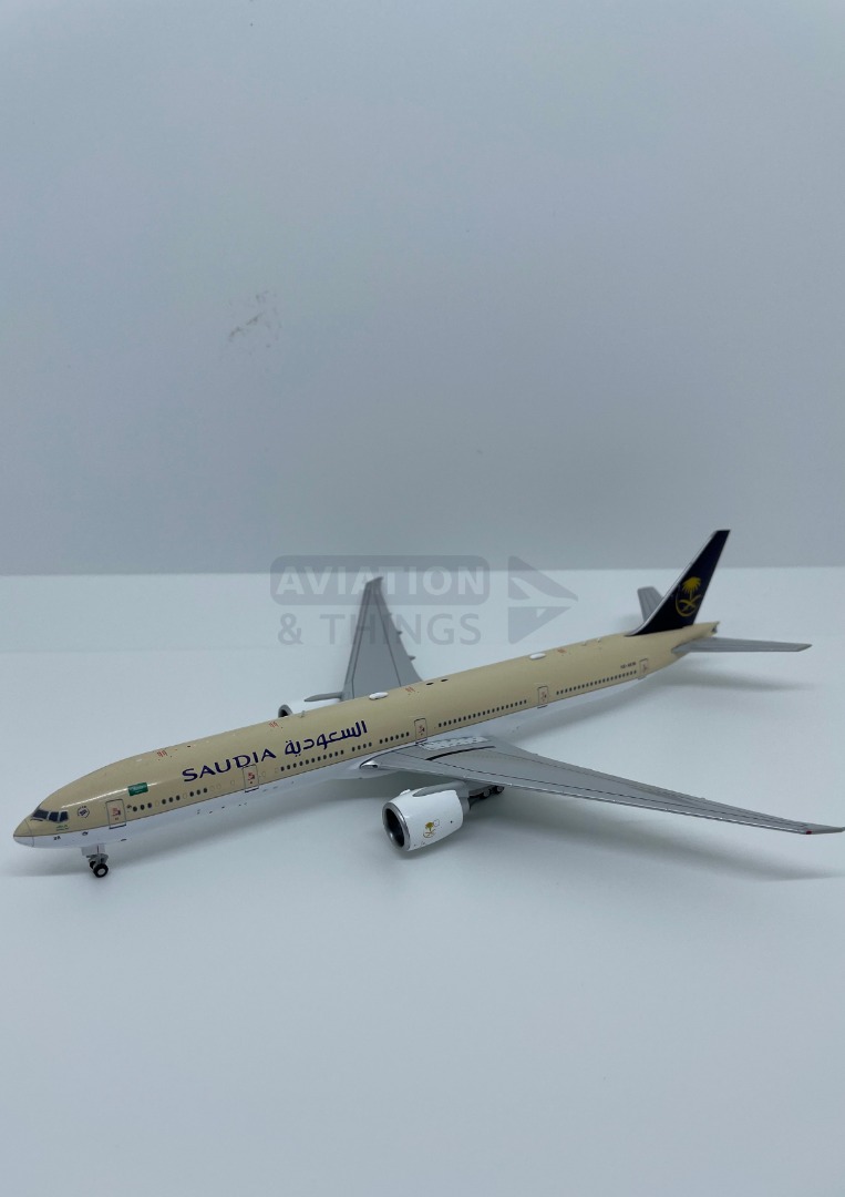 Saudi Arabian Airlines - Saudia Boeing 777-300ER Highly Detailed 1/400 ...