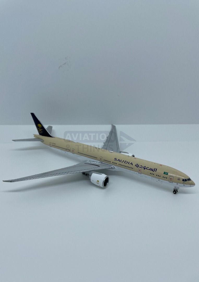 Saudi Arabian Airlines - Saudia Boeing 777-300ER Highly Detailed 1/400 ...