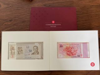 SG50 Commemorative Notes, Hobbies & Toys, Memorabilia & Collectibles ...