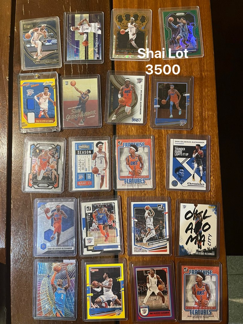 Shai Gilgegeous Alexander | SGA NBA Cards, Hobbies & Toys, Toys & Games ...