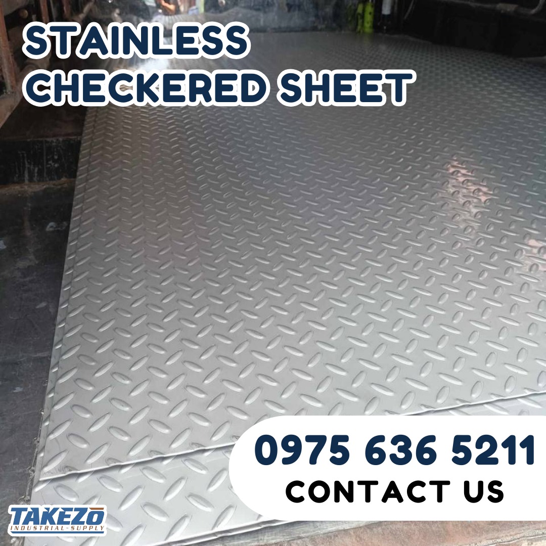 STAINLESS CHECKERED SHEET (2MM), Commercial & Industrial, Construction ...