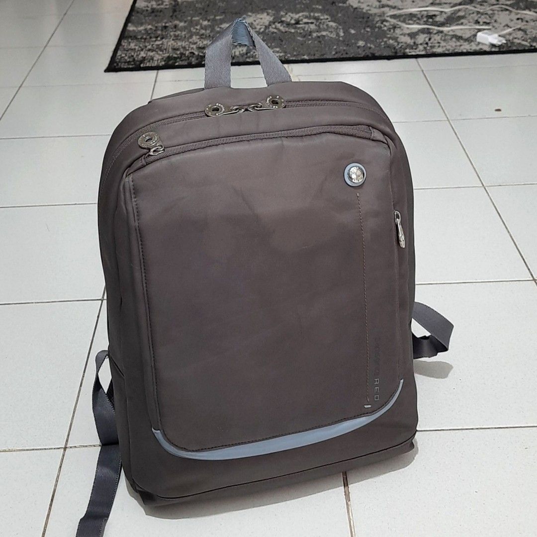 TAS RANSEL SAMSONITE RED BACKPACK GREY, Fesyen Pria, Tas & Dompet ...