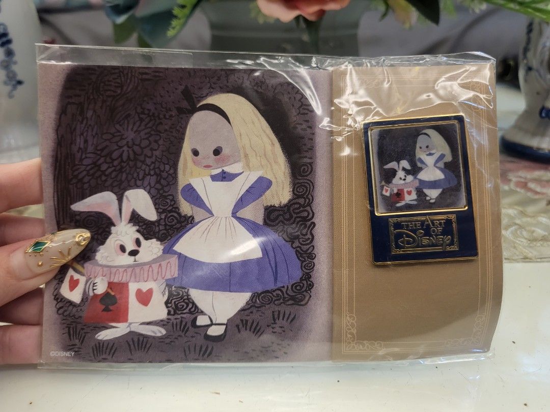 The Art of Disney Alice and White Rabbit Pin Designed by Mary Blair ...