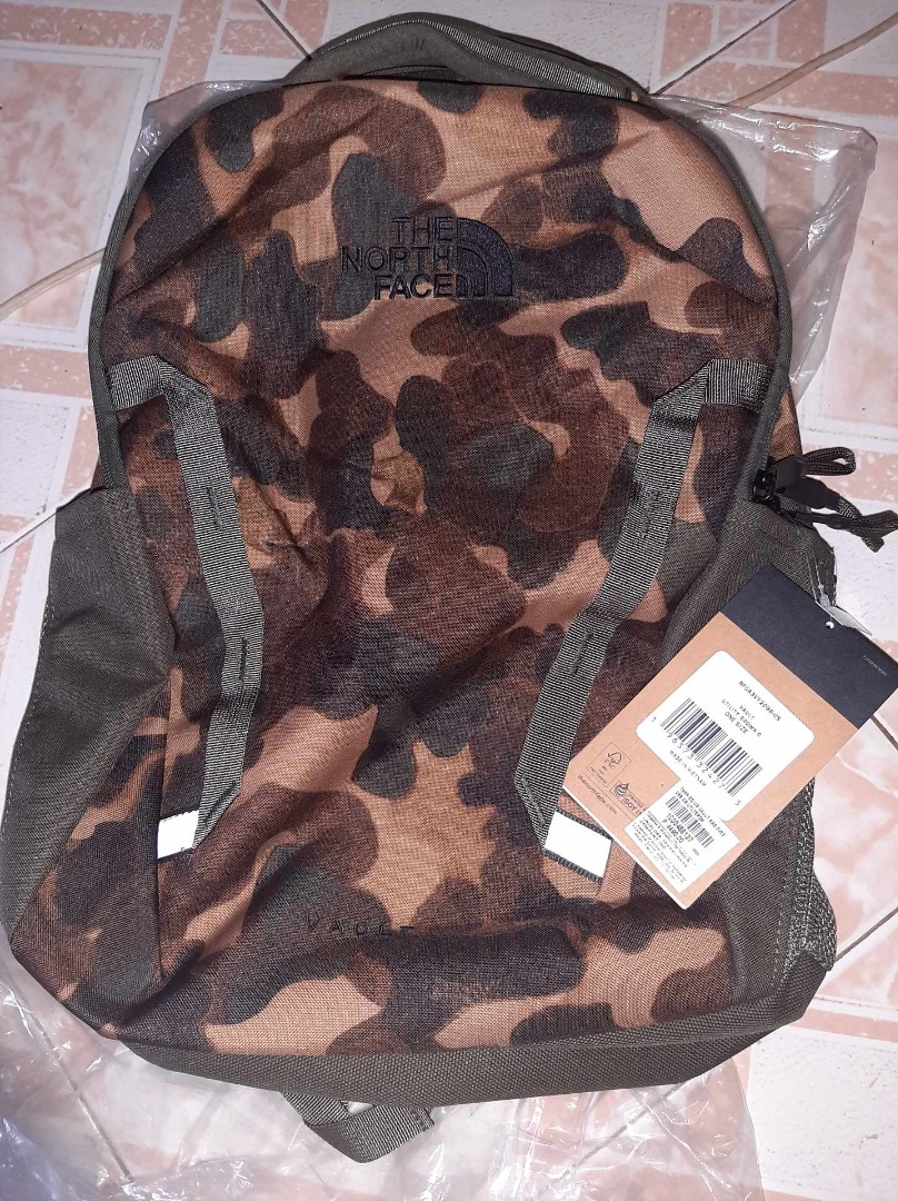 The North Face Backpack Vault (Camouflage) with Tag - Authentic and ...