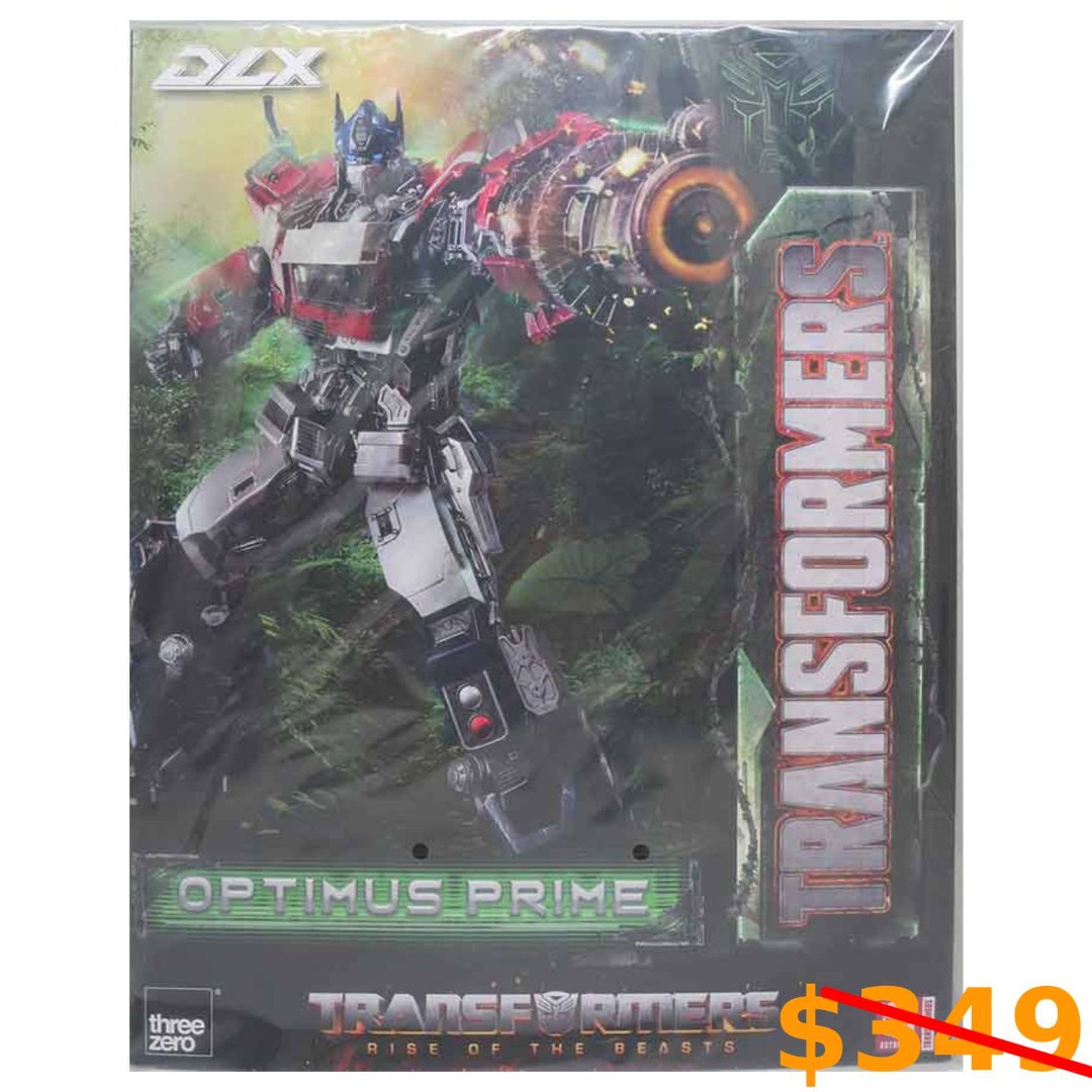 Three Zero DLX Scale Transformers Rise of the Beasts Optimus Prime ...