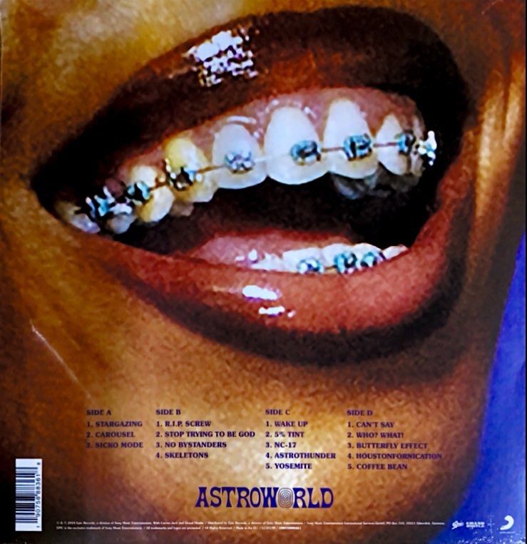 Travis Scott - Astroworld ( 2LP / Vinyl ), Hobbies & Toys, Music & Media, Vinyls on Carousell