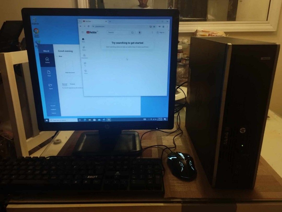Used desktop computer set, Computers & Tech, Desktops on Carousell