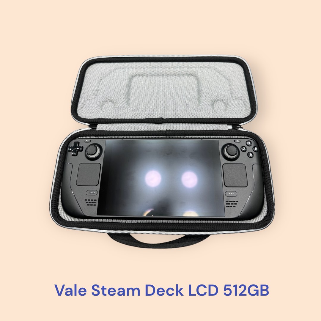 Vale Steam Deck LCD 512GB, 電子遊戲, 電子遊戲機, 其他 - Carousell