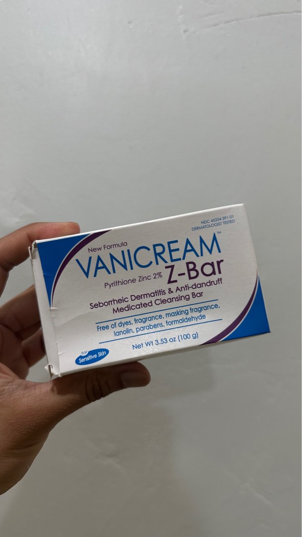 Vanicream Z Bar, Beauty & Personal Care, Bath & Body, Body Care on Carousell