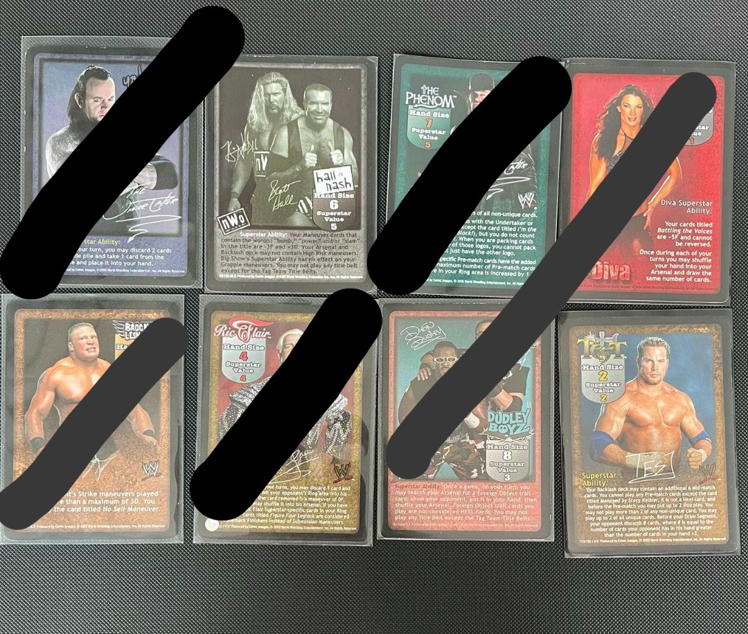 WWF WWE RAW DEAL CARD CLEARANCE , Hobbies & Toys, Memorabilia ...
