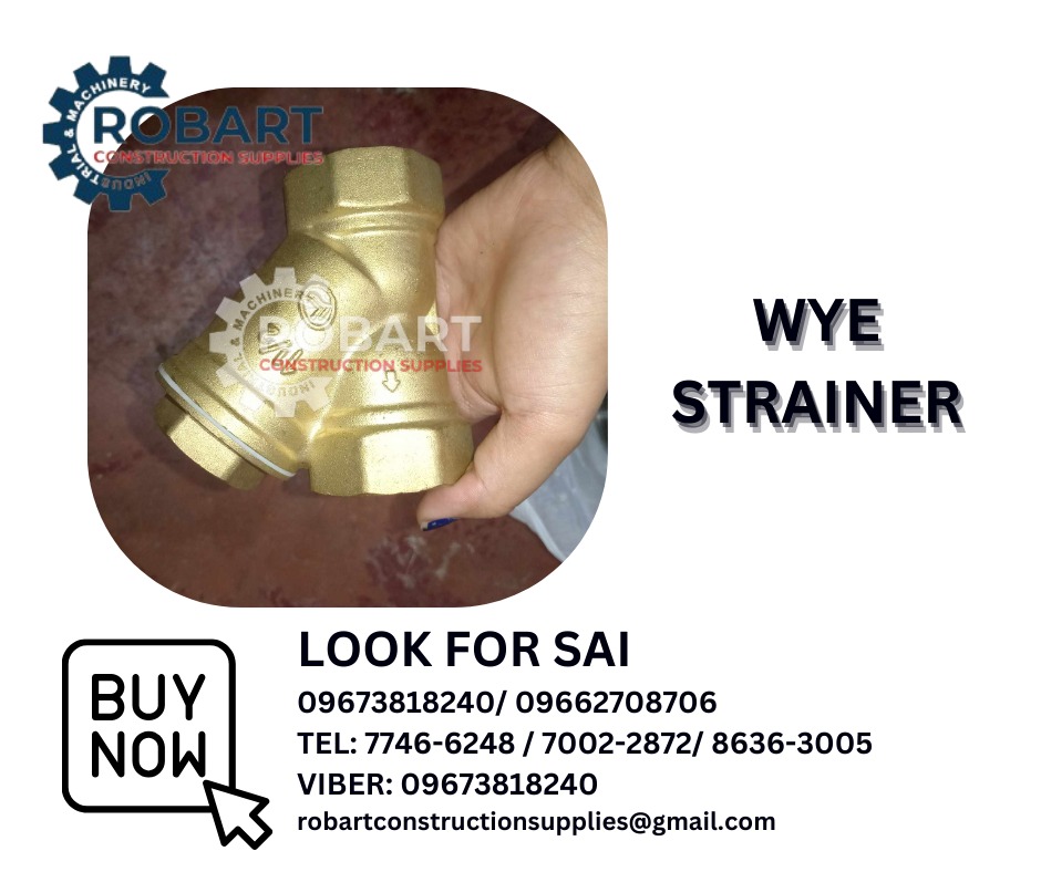 Wye Strainer, Commercial & Industrial, Construction Tools & Equipment ...