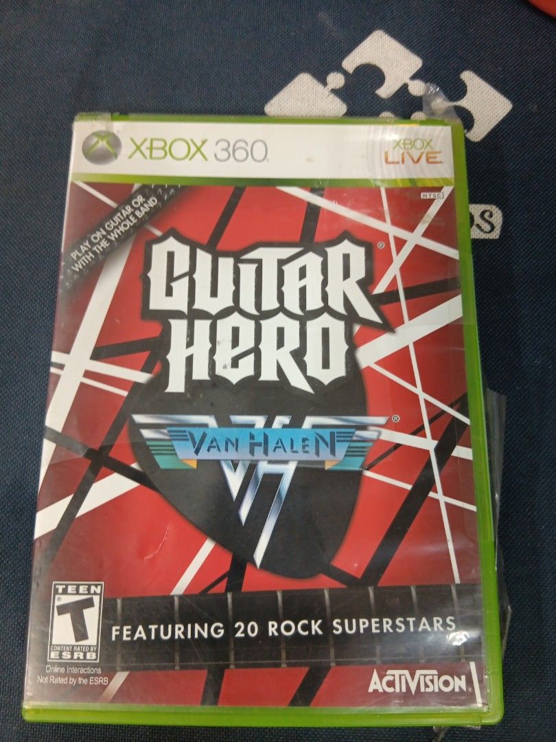 Xbox360 Guitar Hero Van Halen, Video Gaming, Video Games, Xbox on Carousell