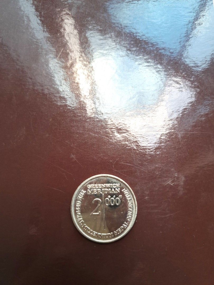 Year 2000 Greenwich Meridian Coin, Hobbies & Toys, Memorabilia ...