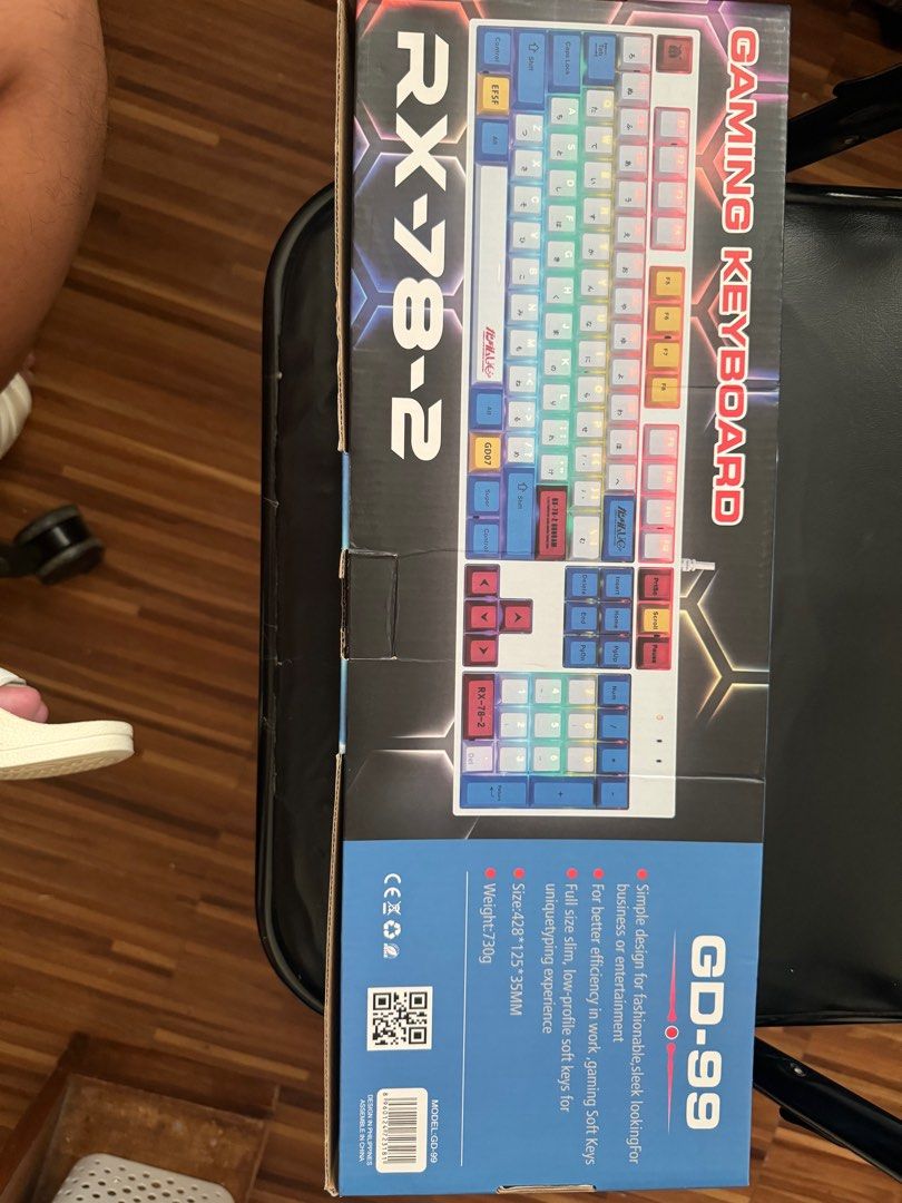 Zeus Gundam Keyboard, Computers & Tech, Parts & Accessories, Computer ...