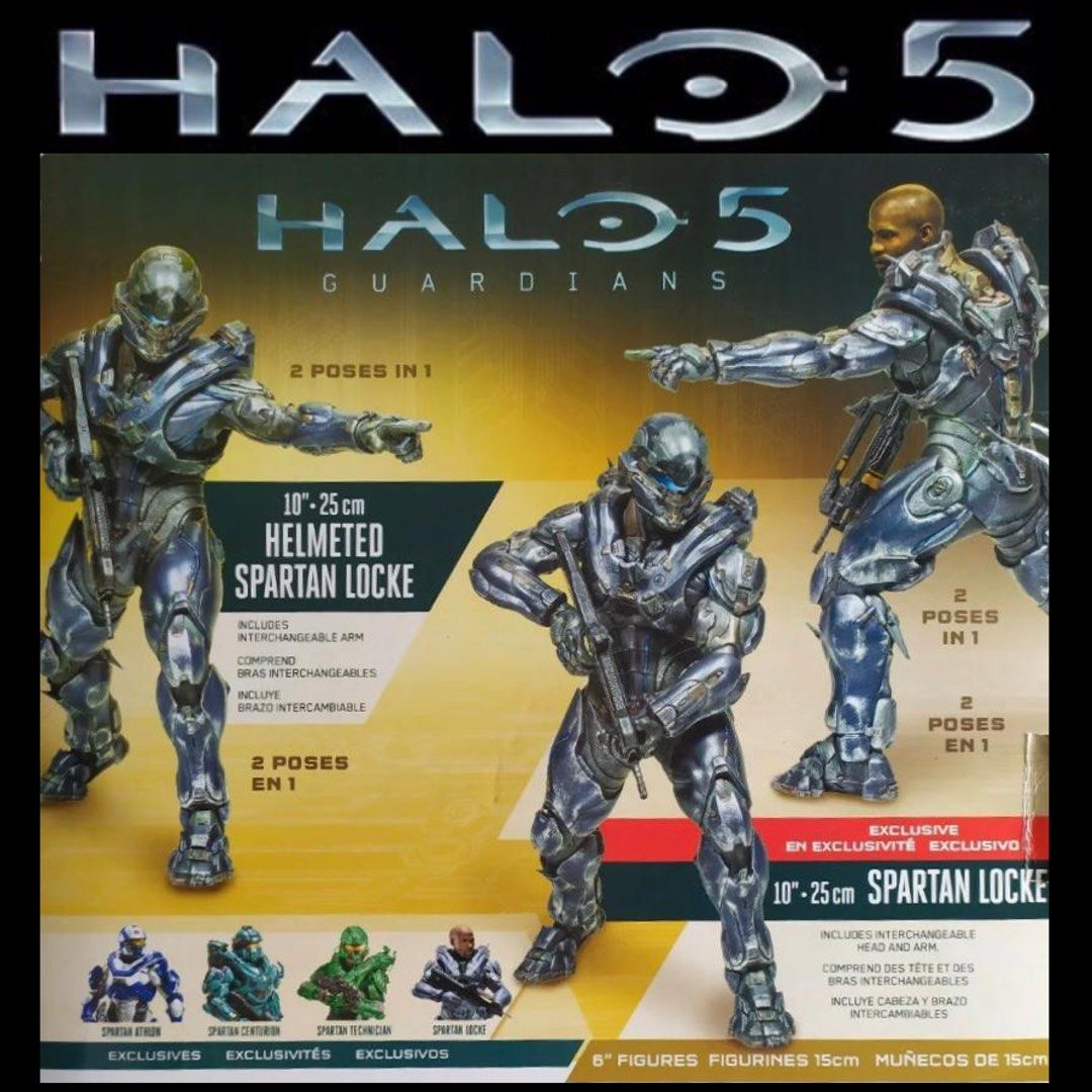 10 inch Halo 5 Guardians Spartan Locke by McFarlane Toys, Hobbies ...