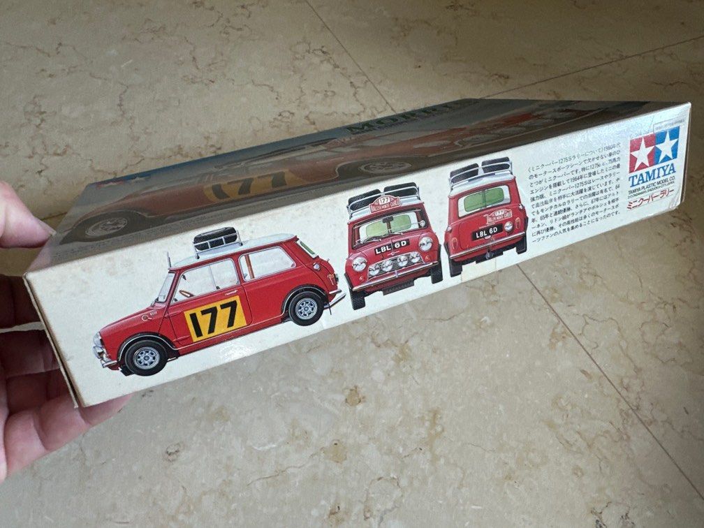 1/24 田宮 雙星 Tamiya Morris Mini Cooper 1275S Rally 67 Monte Carlo Rally ...