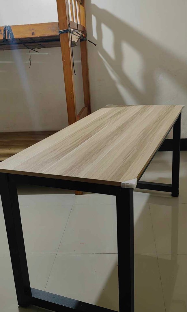 140 cm heavy duty dining table / study table, Furniture & Home Living ...