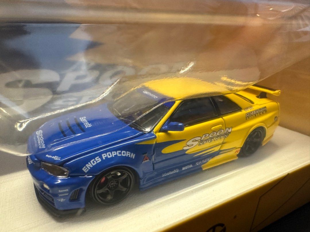 1:64 Nissan Skyline GT-R R34 Nismo Z Tune / Millennium Jade / Spoon, 興趣 ...