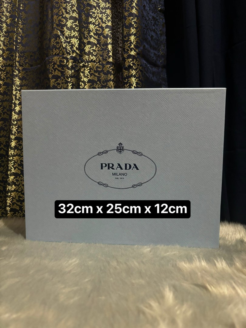 ‼️ Authentic Prada Large Box, Luxury, Bags & Wallets on Carousell