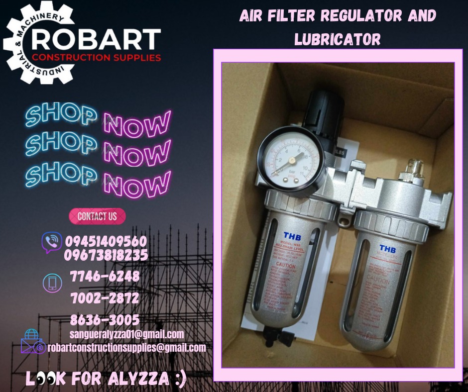 air filter regulator and lubricator, Commercial & Industrial ...