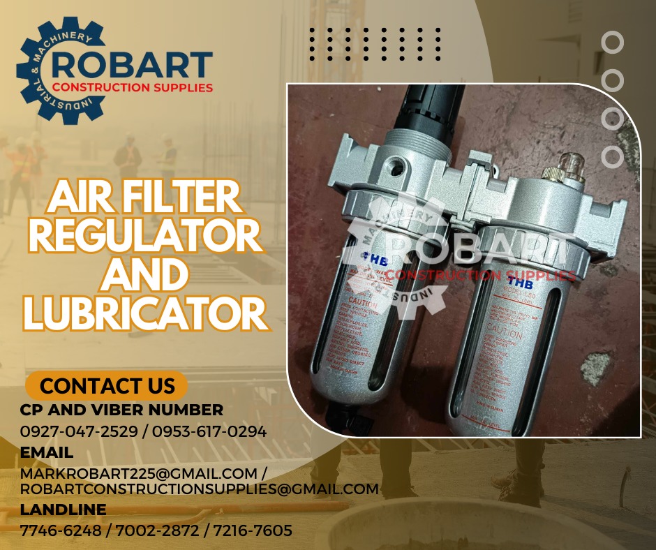 Air Filter Regulator and Lubricator, Commercial & Industrial ...