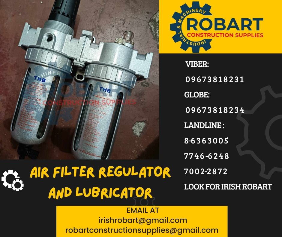 air filter regulator and lubricator, Commercial & Industrial ...