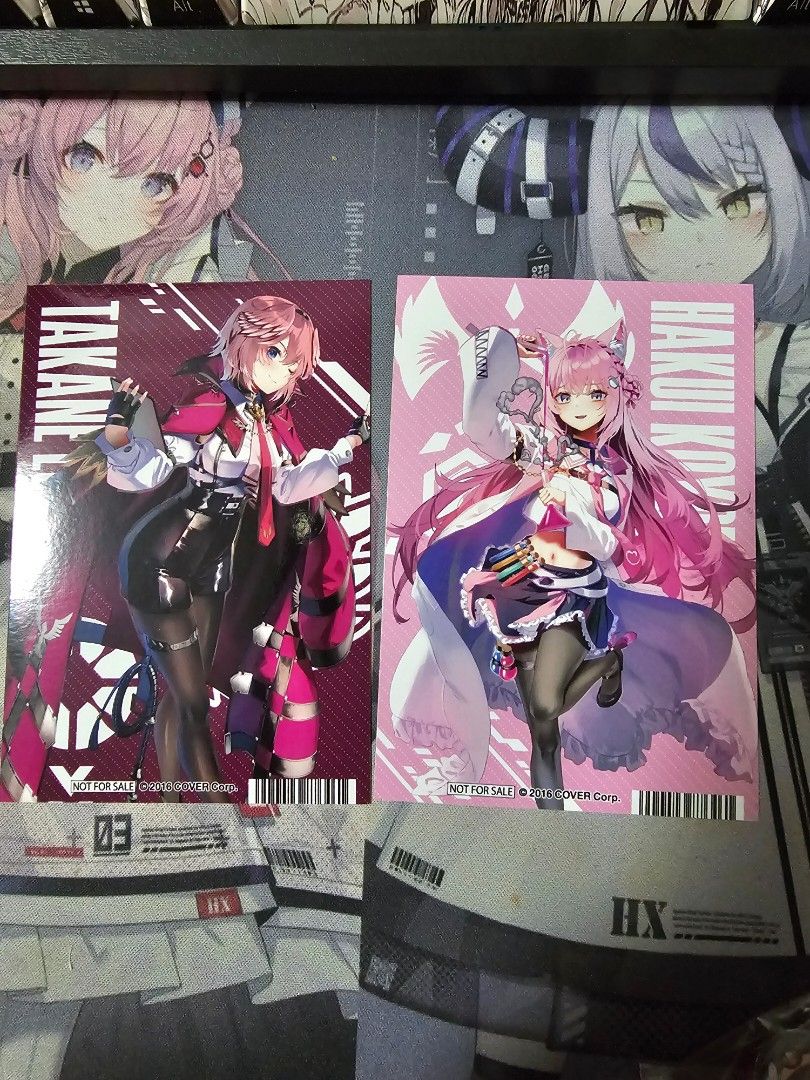 Animate x hololive collab bromide, Hobbies & Toys, Memorabilia & Collectibles, J-pop on Carousell