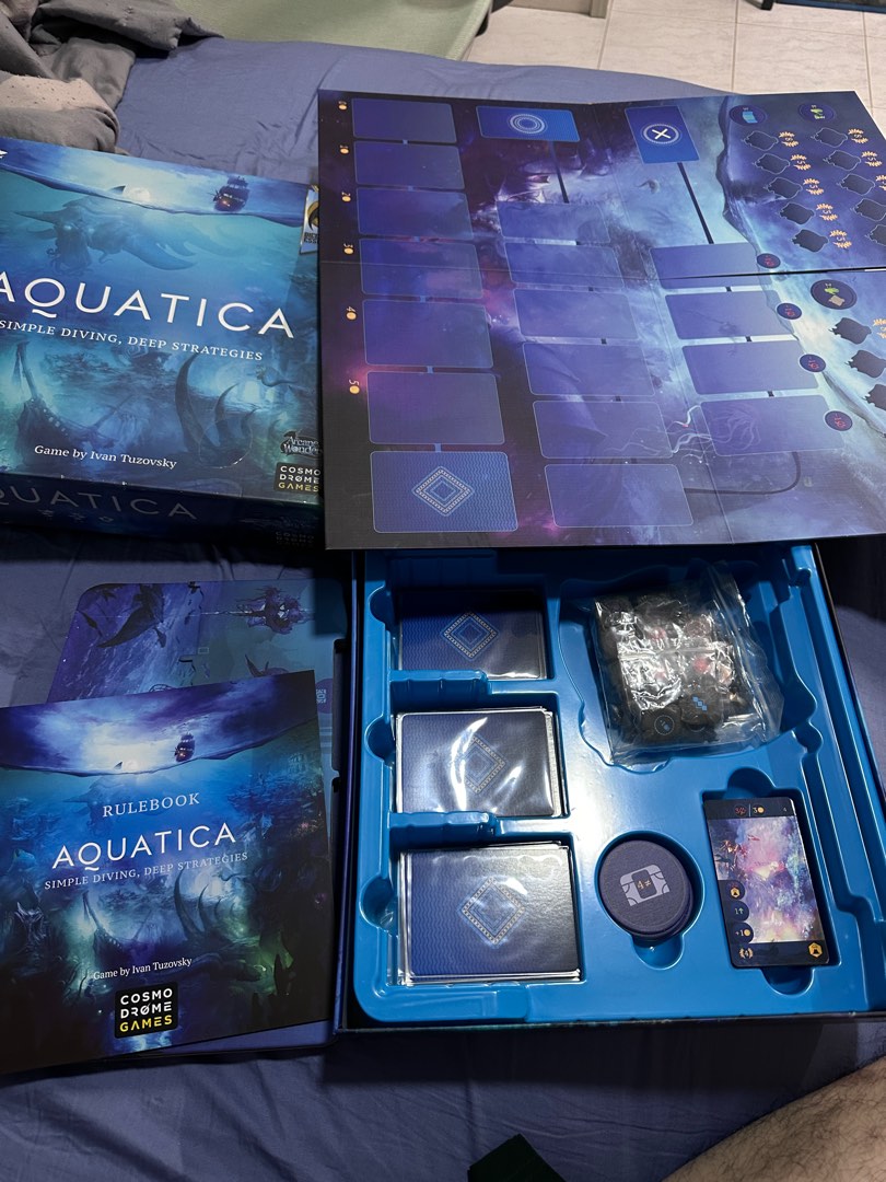 Aquatica board game perfect condition, Hobbies & Toys, Toys & Games on ...