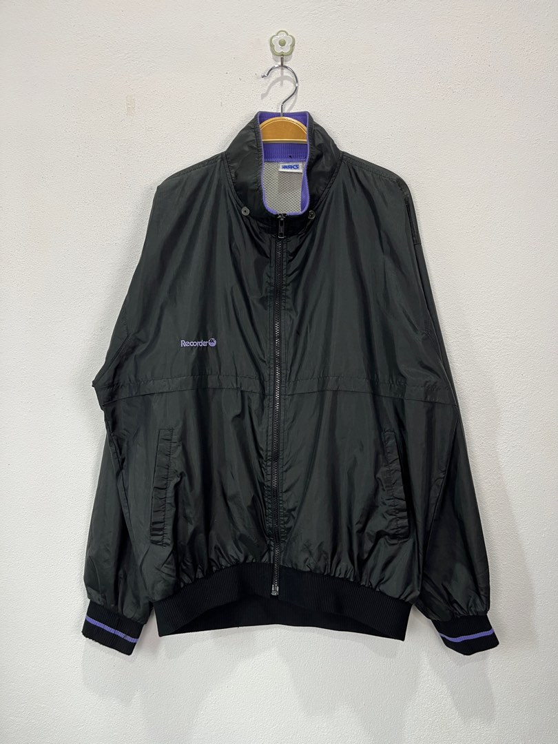 Asics Recorder Vintage Windbreaker Jacket, Men's Fashion, Coats ...