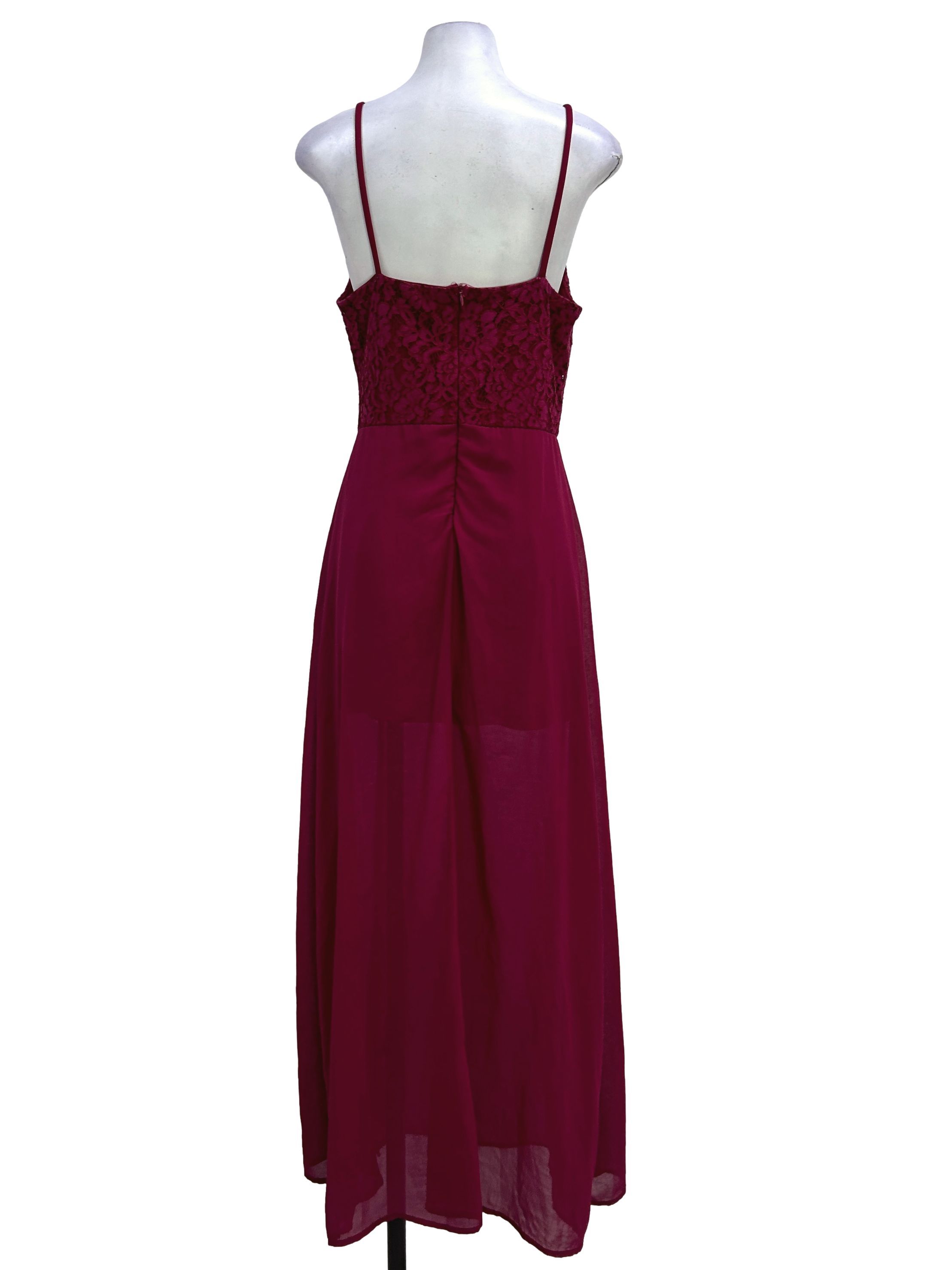 Assorted Brands Red Half See-Through Dress, Women's Fashion, Dresses ...