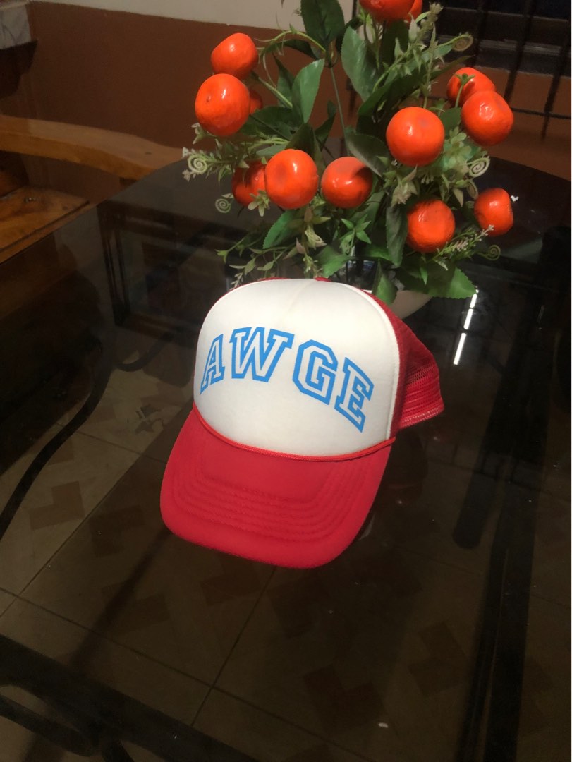 AWGE trucker hat, Men's Fashion, Watches & Accessories, Caps & Hats on ...