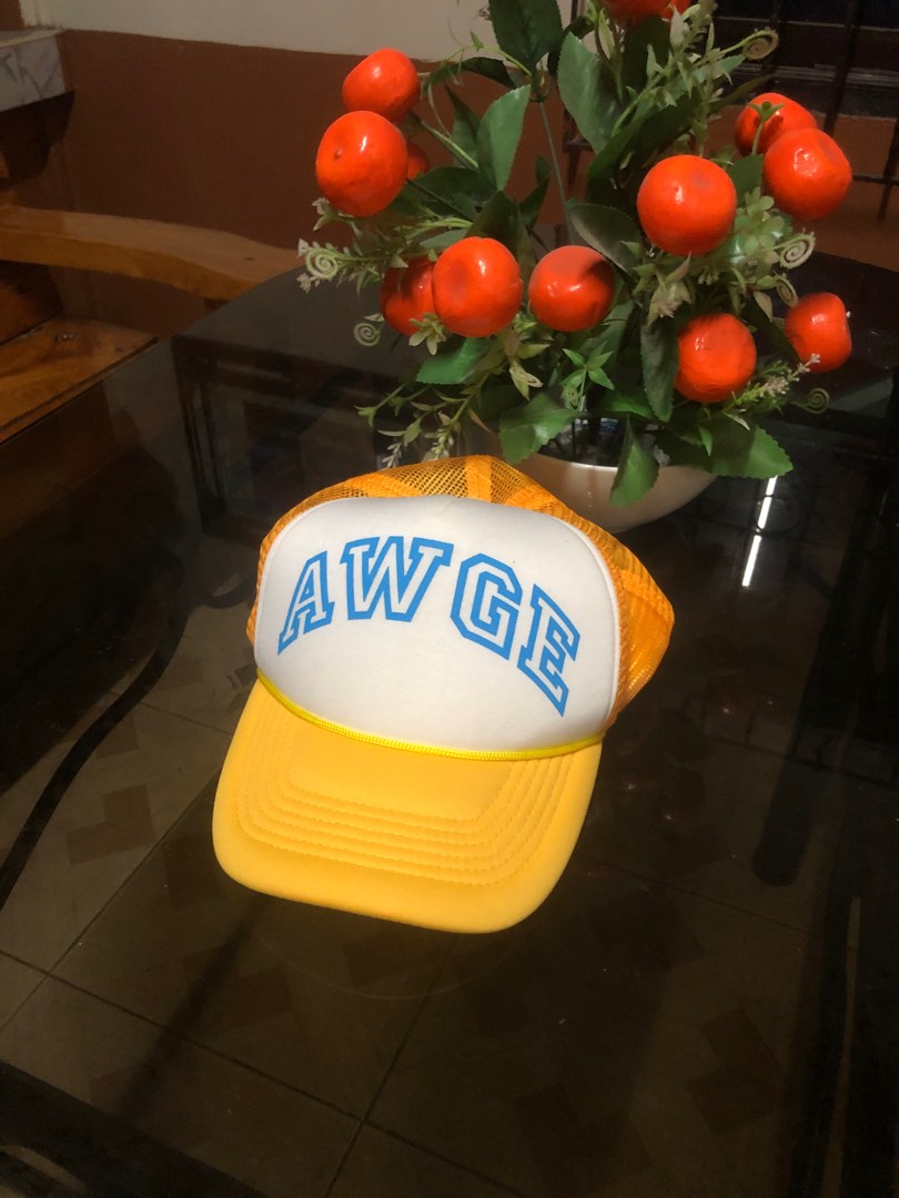 AWGE trucker hat, Men's Fashion, Watches & Accessories, Caps & Hats on ...