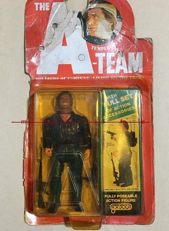 B.A. BARACUS MR T Vintage 80's Galoob THE A-TEAM figure VT, Hobbies ...