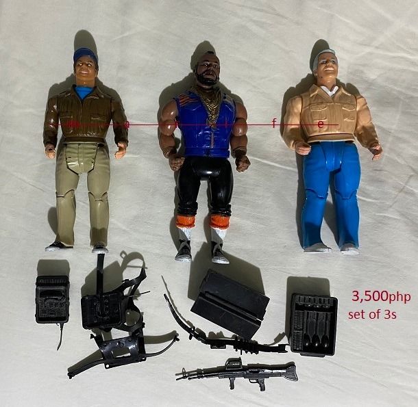 B.A. BARACUS MR T Vintage 80's Galoob THE A-TEAM figure VT, Hobbies ...