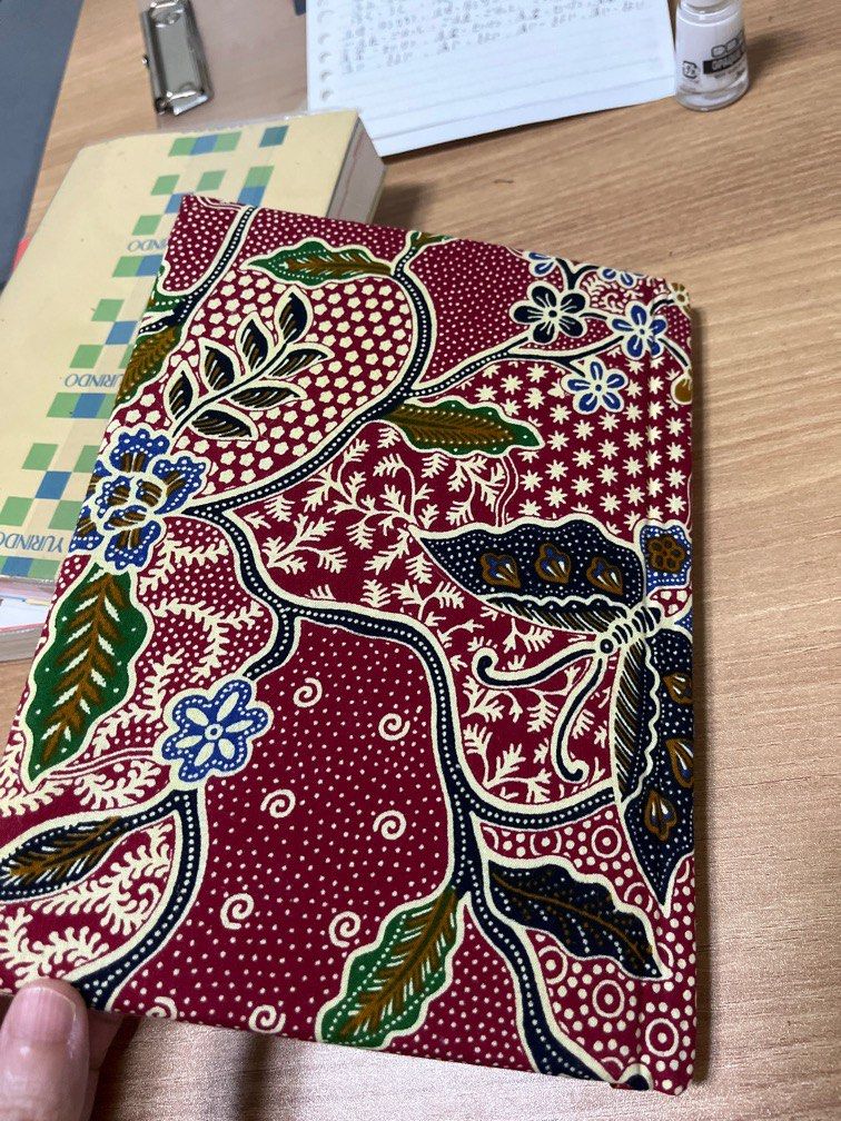 Batik notebook with single line, Hobbies & Toys, Stationery & Craft ...