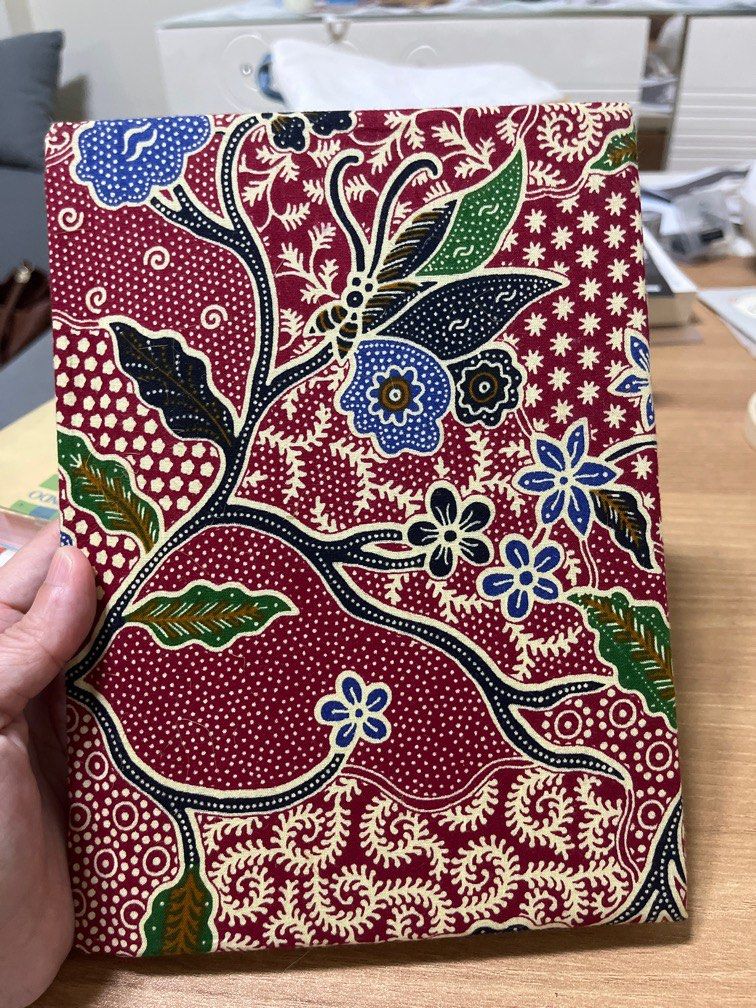 Batik notebook with single line, Hobbies & Toys, Stationery & Craft ...