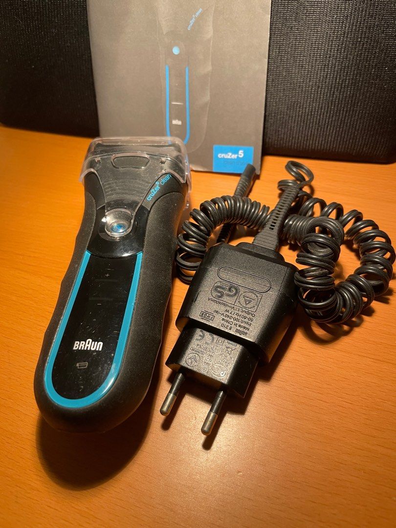 Braun 百靈牌 電鬚刨 連 原廠充電器 Braun shaver with power supply cruZer 5 clean ...