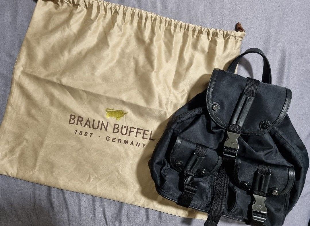 Braun Buffel Backpack, Women's Fashion, Bags & Wallets, Backpacks on ...