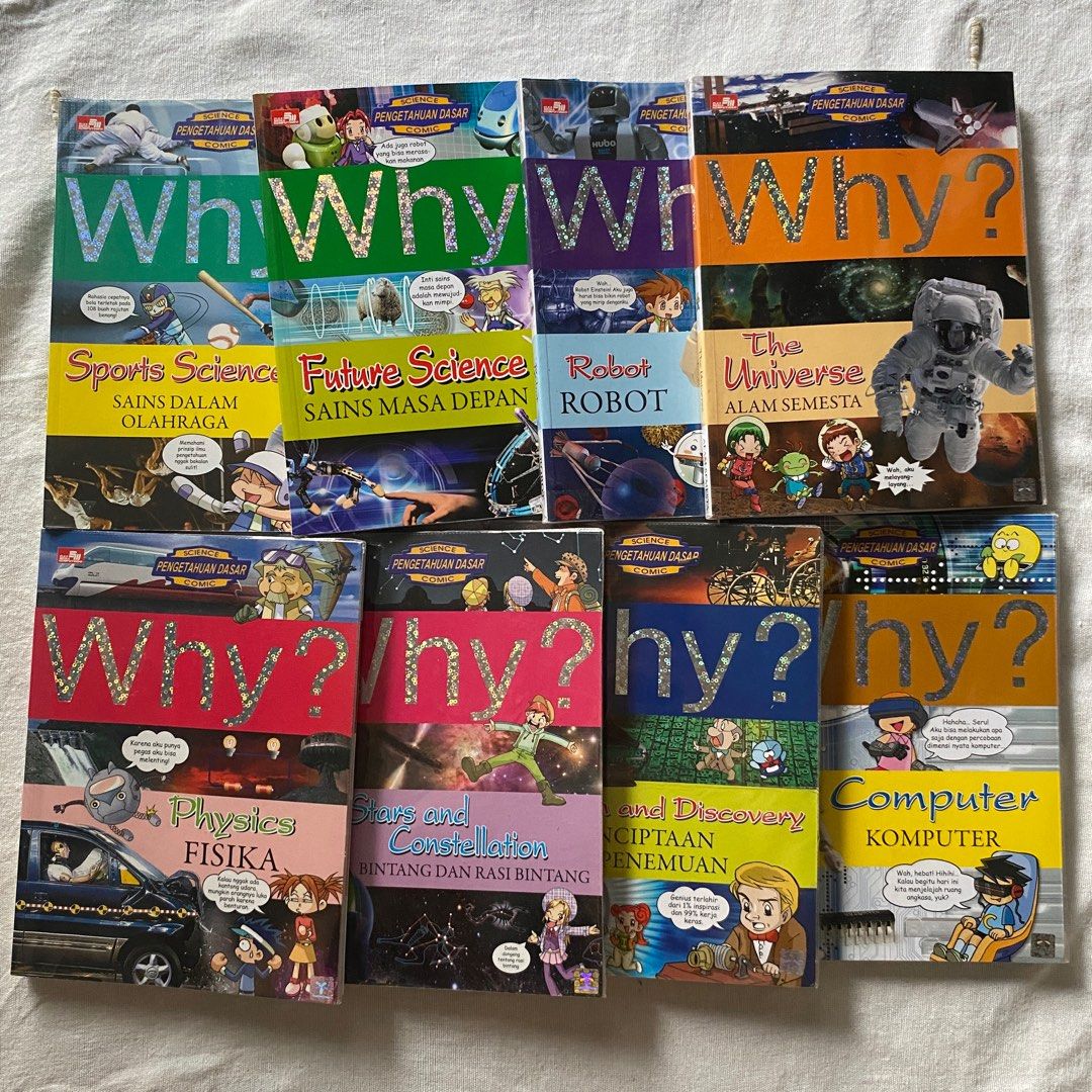 Buku Komik Seri Why Buku Why Komik Pengetahuan Anak, Buku & Alat Tulis ... Buku Komik Seri Why Buku Why Komik Pengetahuan Anak, Buku & Alat Tulis ...