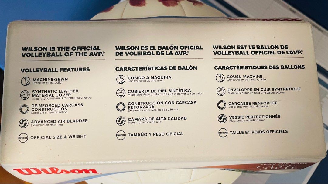 Cast Away Wilson Volleyball, Hobbies & Toys, Memorabilia & Collectibles ...