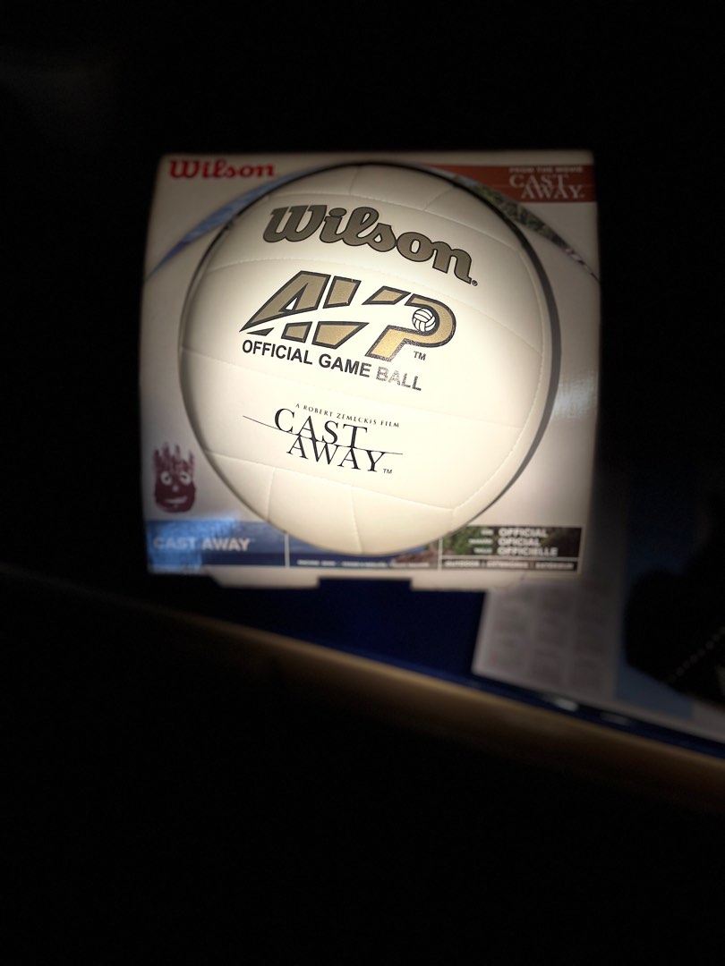Cast Away Wilson Volleyball, Hobbies & Toys, Memorabilia & Collectibles ...