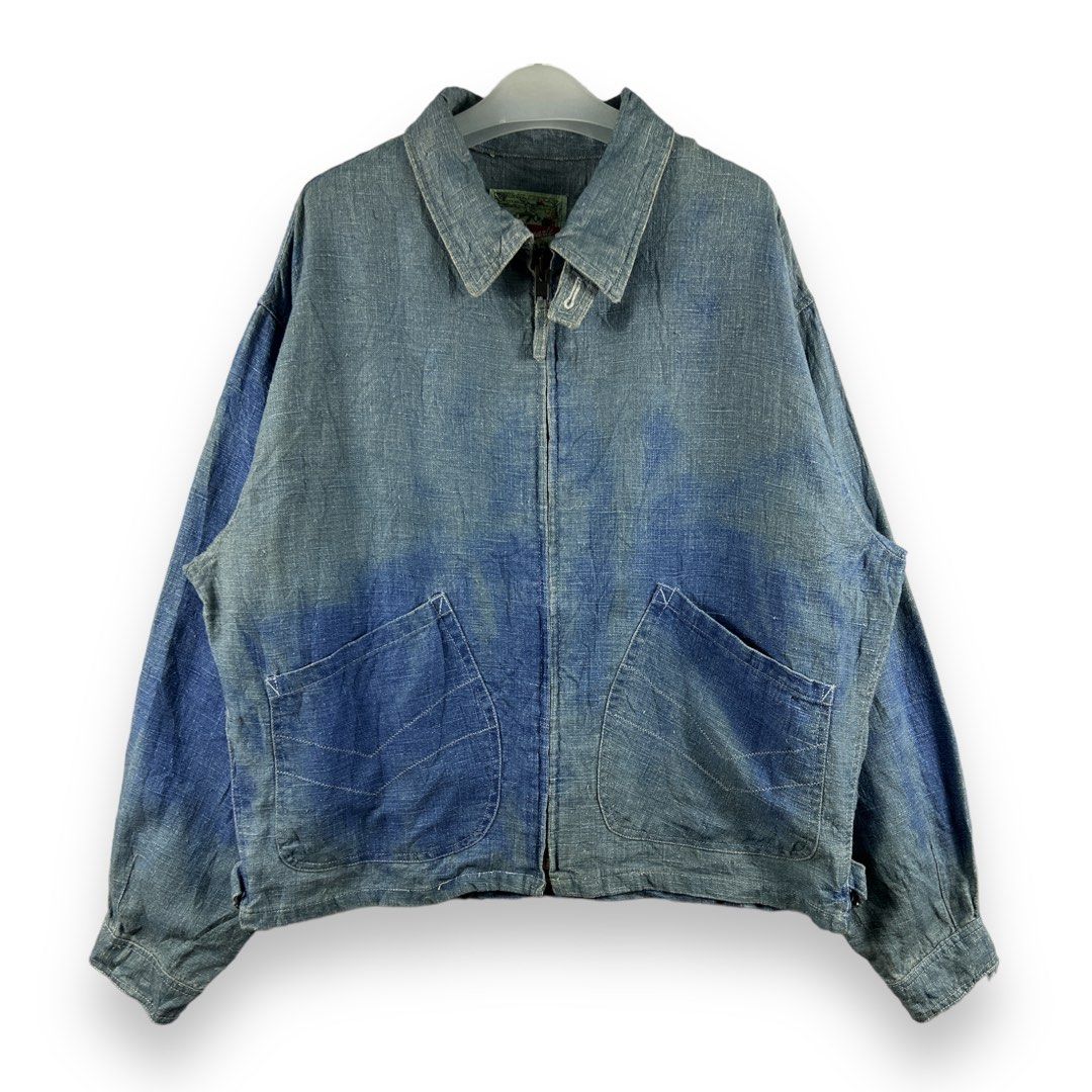 C(E1) Albemarle dyed indigo workers, Men's Fashion, Coats, Jackets and ...
