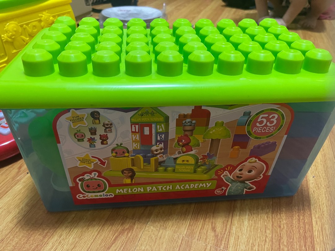 Cocomelon building blocks set, Hobbies & Toys, Toys & Games on Carousell